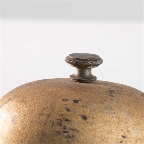 1900s French Brass Call Bell For Sale At 1stdibs
