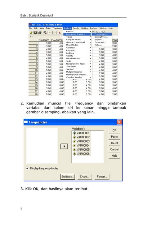 Statistik Deskriptif Spss Pdf