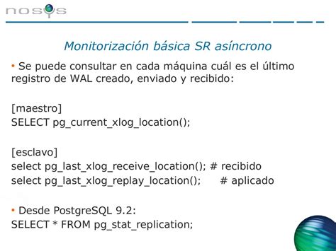 Mecanismos De Replicación Y Alta Disponibilidad En Postgresql Speaker