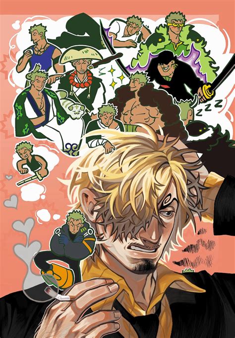 Zoro X Sanji On Tumblr