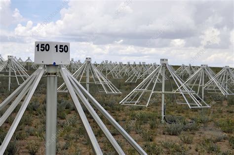Long Wavelength Array Radio Antennas Stock Image C047 2483 Science Photo Library