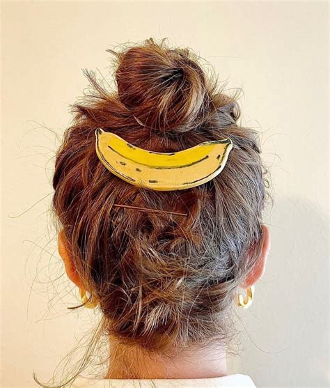 Banana Hairclips Kiki Co