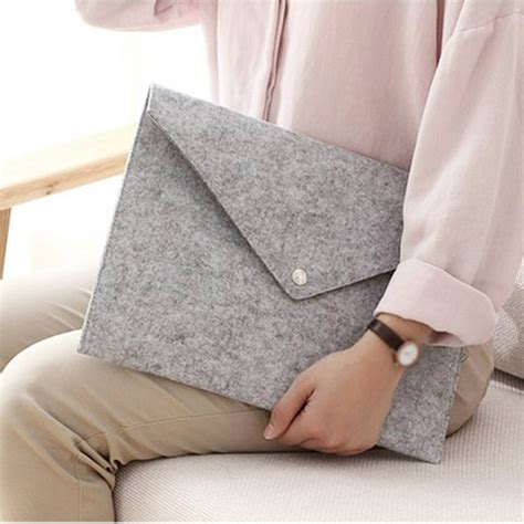 A4 Big File Paper Folder Felt Envelope Documents H Vicedeal