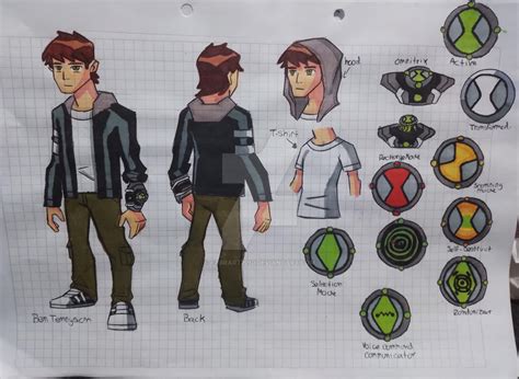 Ben Tennyson Ben10 By Fabrart2010 On Deviantart