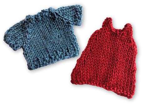 Knitting Pattern For Sam And Julias Tiny Outfits Pattern Pdf The Mouse Mansion