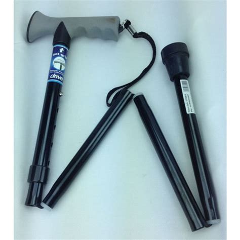Padded Handle Folding Walking Stick