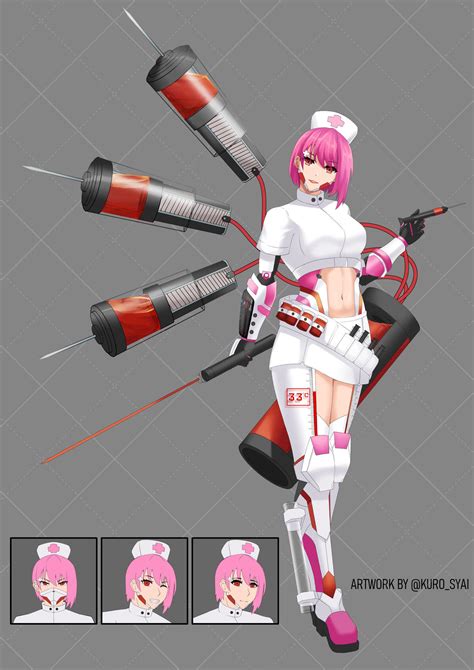 Medical Mecha Nurse By Kurosyai On Deviantart