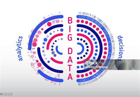 Analysis Of Information Data Mining Visualization Stock Illustration
