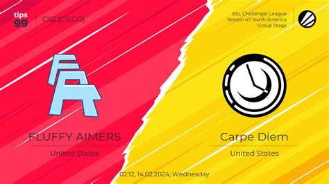 Fluffy Aimers Vs Carpe Diem 14022024 At Esl Challenger League Season