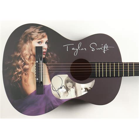 Taylor Swift Signed 38 Acoustic Guitar Jsa Pristine Auction