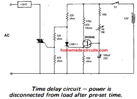 Triac Application Circuit Diagram