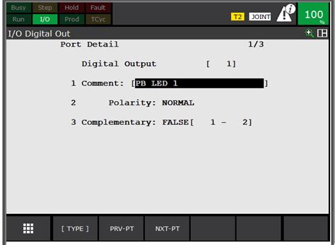 Mapping And Configuring Fanuc Robot Io Points