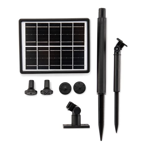Belavi Belavie Solar Led Fontäne Anthrazit Marmor Aldi Suisse