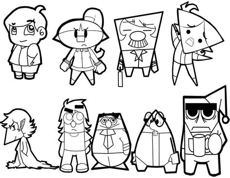 Triangle Shaped Characters