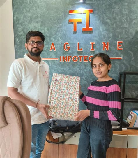 Two Amazing Years At Tagline Infotech Llp 🎉 Feeling Grateful For The Incredible Journey And This