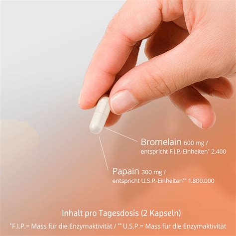 Bromelain And Papain Extrakt 90 Kapseln