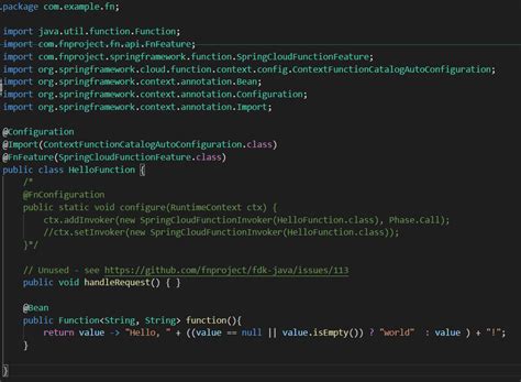 Creating A Spring Cloud Function On Fn Project Onesait Platform Community