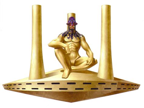 Yaldabaoth Shin Megami Tensei And 1 More Drawn By Kazumakaneko