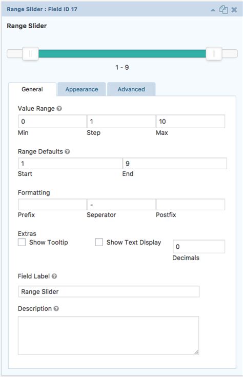 wordpress plugin gravity forms range slider hiilite web design