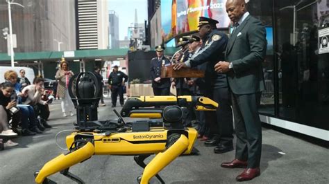 Nypd Brings Back Robotic Dog Unveils Other Tech Devices