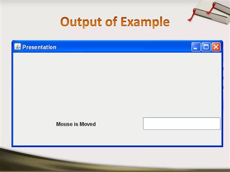 Event Handling In Java Pptx