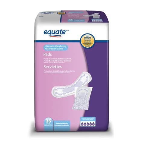 Equate Ultimate Absorbency Bladder Control Pads Ctc Health