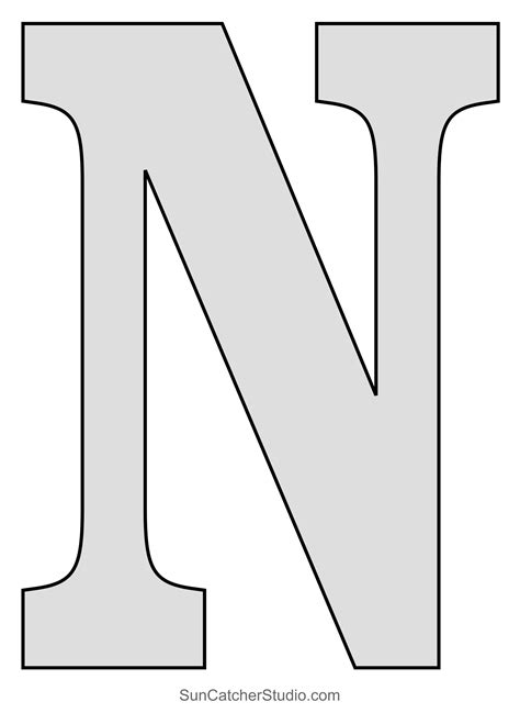 7 Best Printable Block Letters Template Y Printableecom