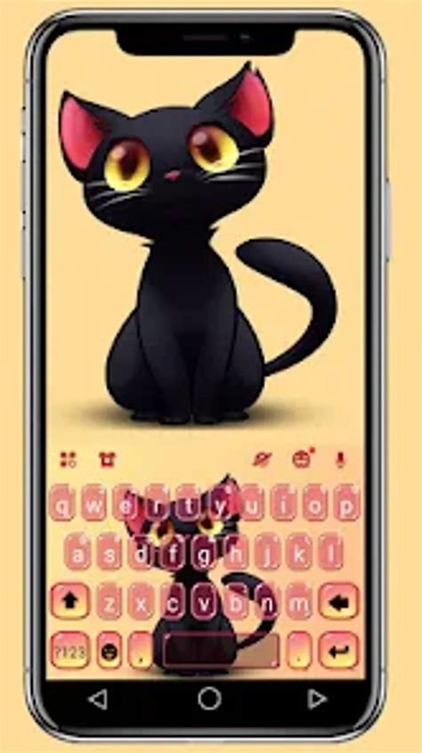 Black Cute Cat Theme Para Android Descargar