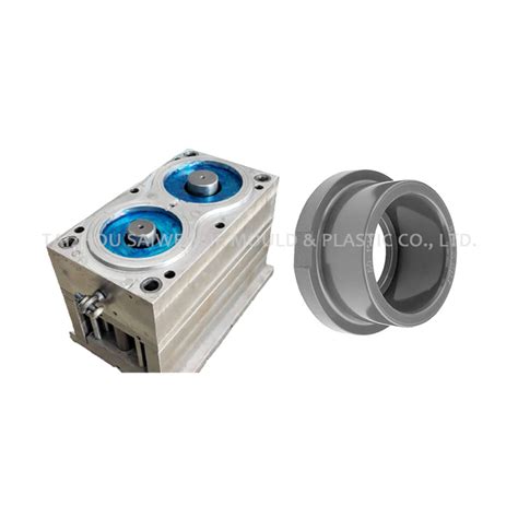 Hdpe Slip On Flange Pipe Injection Mold Long Tail Piece Flanges Mould