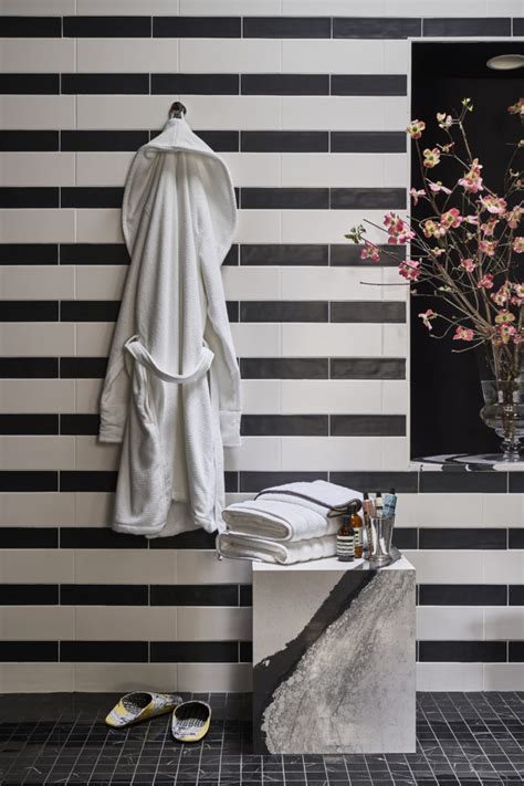 Stripes All Around Incorporating A Classic Pattern Using Tile Akdo