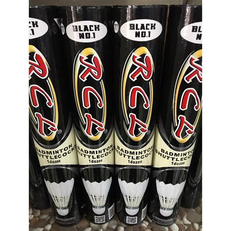 Rcl Black No1 Badminton Shuttlecocks Shopee Malaysia