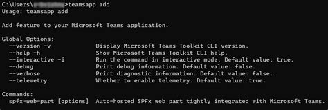 Introduction To Teams Toolkit Cli Teams Microsoft Learn