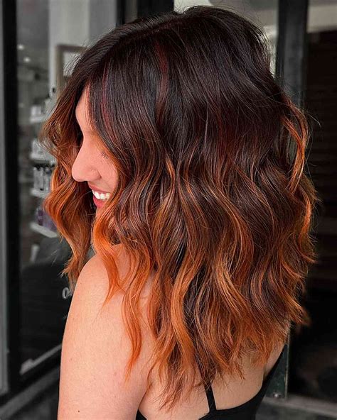 35 Copper Balayage Hair Ideas For A Bold And Beautiful Look Hairs