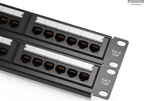 پچ پنل شیلد دار Cat 6 دی لینک 48 پورت Npp C62blk481