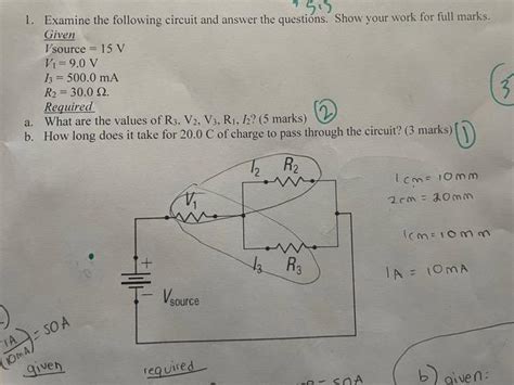 Solved Circuits Questions Please Answer All Parts Of Both