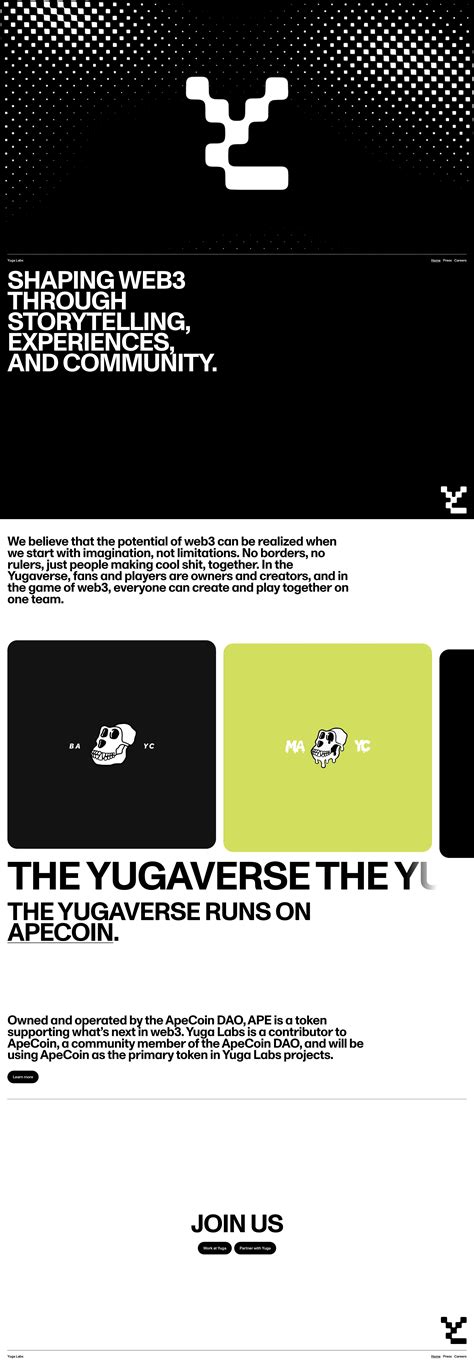 Yuga Website Design Lapa Ninja