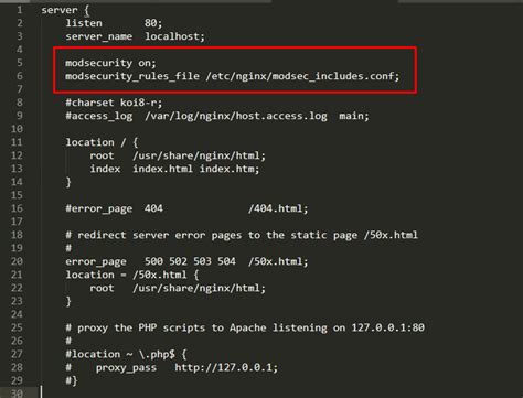 cài đặt modsecurity với nginx trên centos 7 hostvn blog