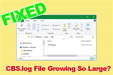 Full Guide How To Stop Cbslog File From Growing So Large