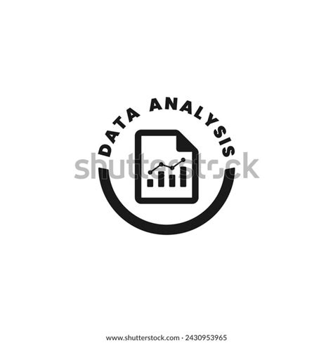 Data Analysis Sign Simple Data Analysis Stock Vector Royalty Free 2430953965 Shutterstock