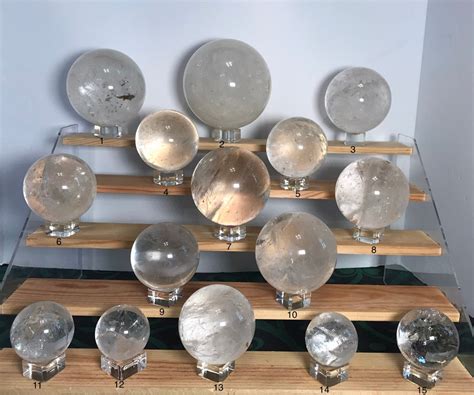Natural Clear Quartz Sphere Crystal Sphere Clear Quartz Sphere Etsy