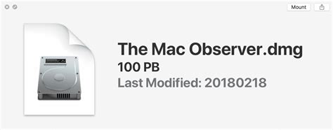 An APFS Bug In MacOS High Sierra Can Cause Data Loss In Disk Images