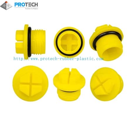 Plastic Threaded Sealing Plug For Hydraulic Pump Valveexternal Hexagon