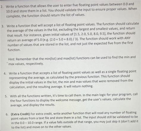 Solved Extra Credit Included If Possible Thanks For The