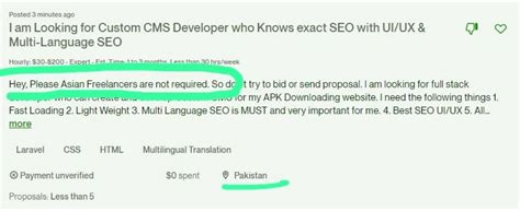 Asad Nawaz On Linkedin Hypocrisy Pakistan Upwork