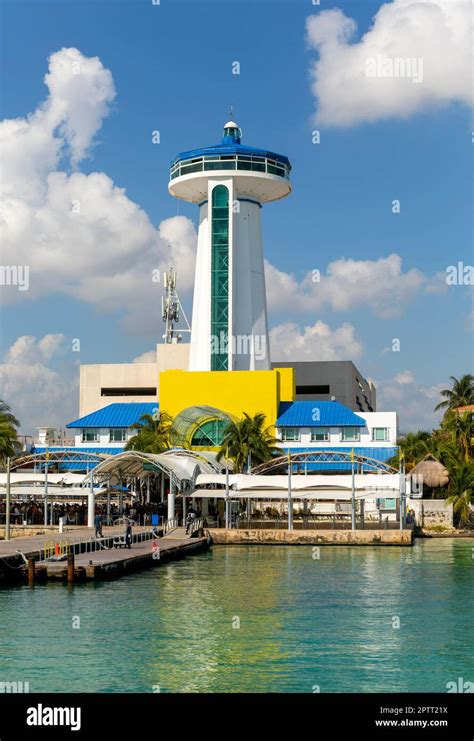 Ultramar Ferry Terminal At Puerto Juarez Cancun Quintana Roo