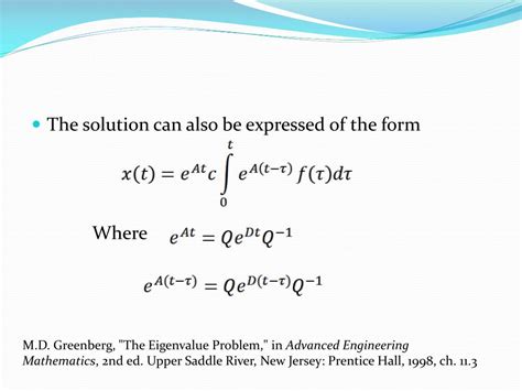 PPT THE EIGENVALUE PROBLEM PowerPoint Presentation Free Download ID