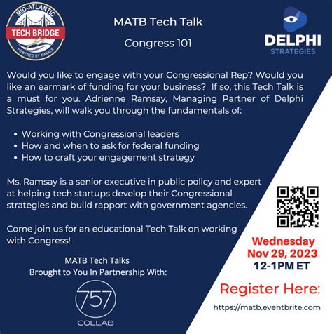 Navalx Mid Atlantic Tech Bridge On Linkedin Join Us For Techtalk On