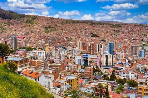 Premium Photo Beautiful Cityscape Of La Paz In Bolivia