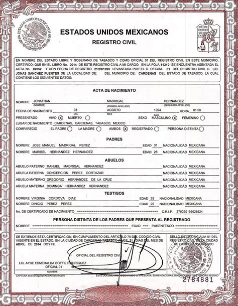 Jumping On The Bandwagon This Is How A Mexican “civil Registry Act