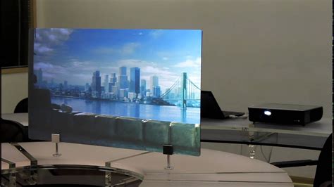Rear Projection Acrylic Panelsurpmov Youtube